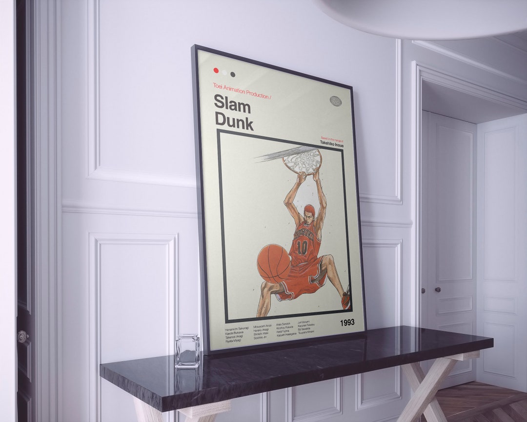 Slam Dunk Poster the First Slam Dunk Print Anime Poster Anime Manga Art ...