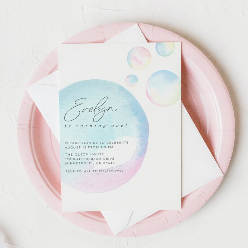 Bubble Birthday Party - Etsy