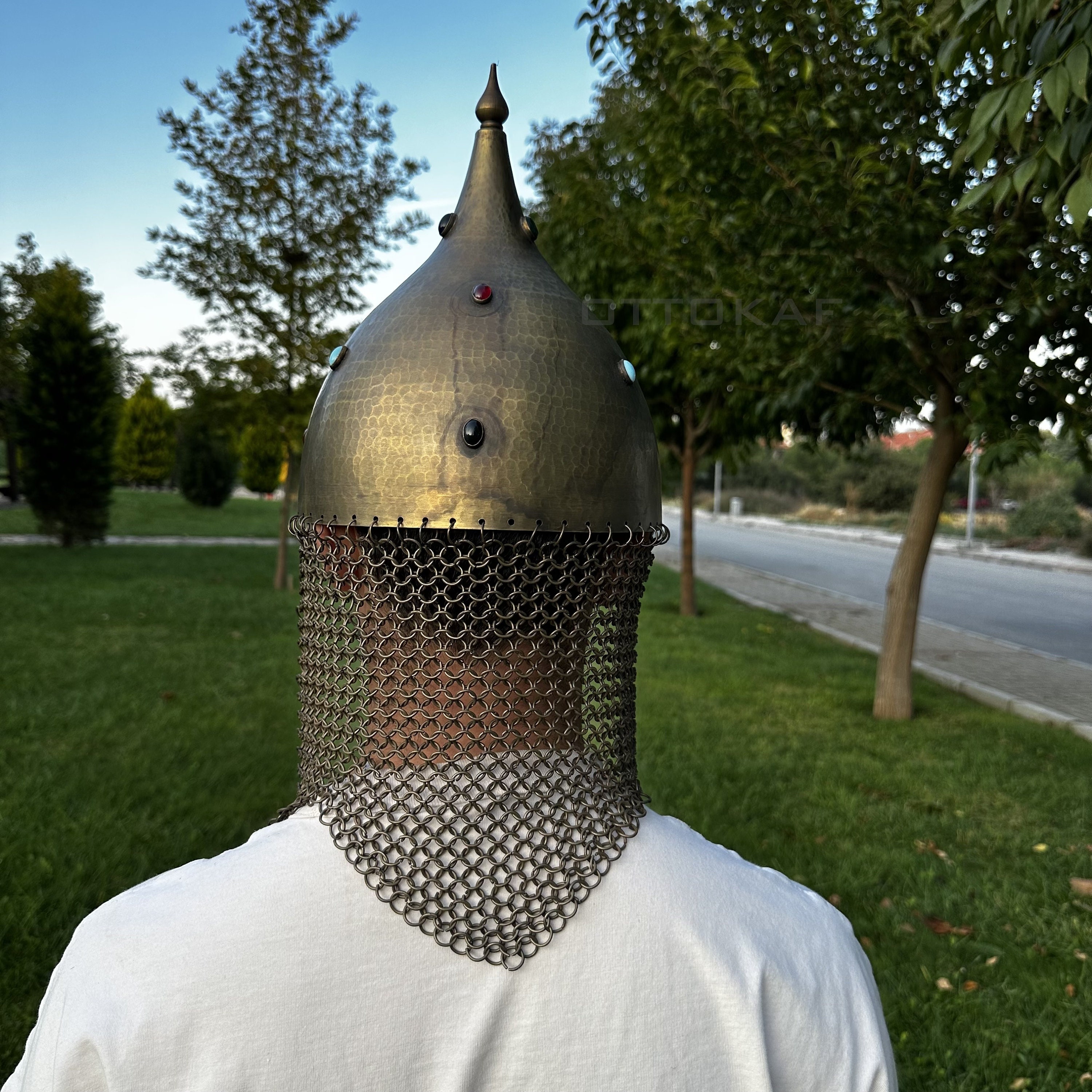 Turkish Ottoman Helmet Turkish Warrior Helmet Ottoman - Etsy