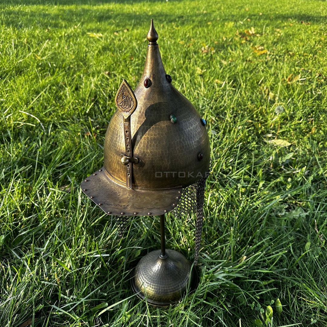 Turkish Ottoman Helmet Turkish Warrior Helmet Ottoman - Etsy