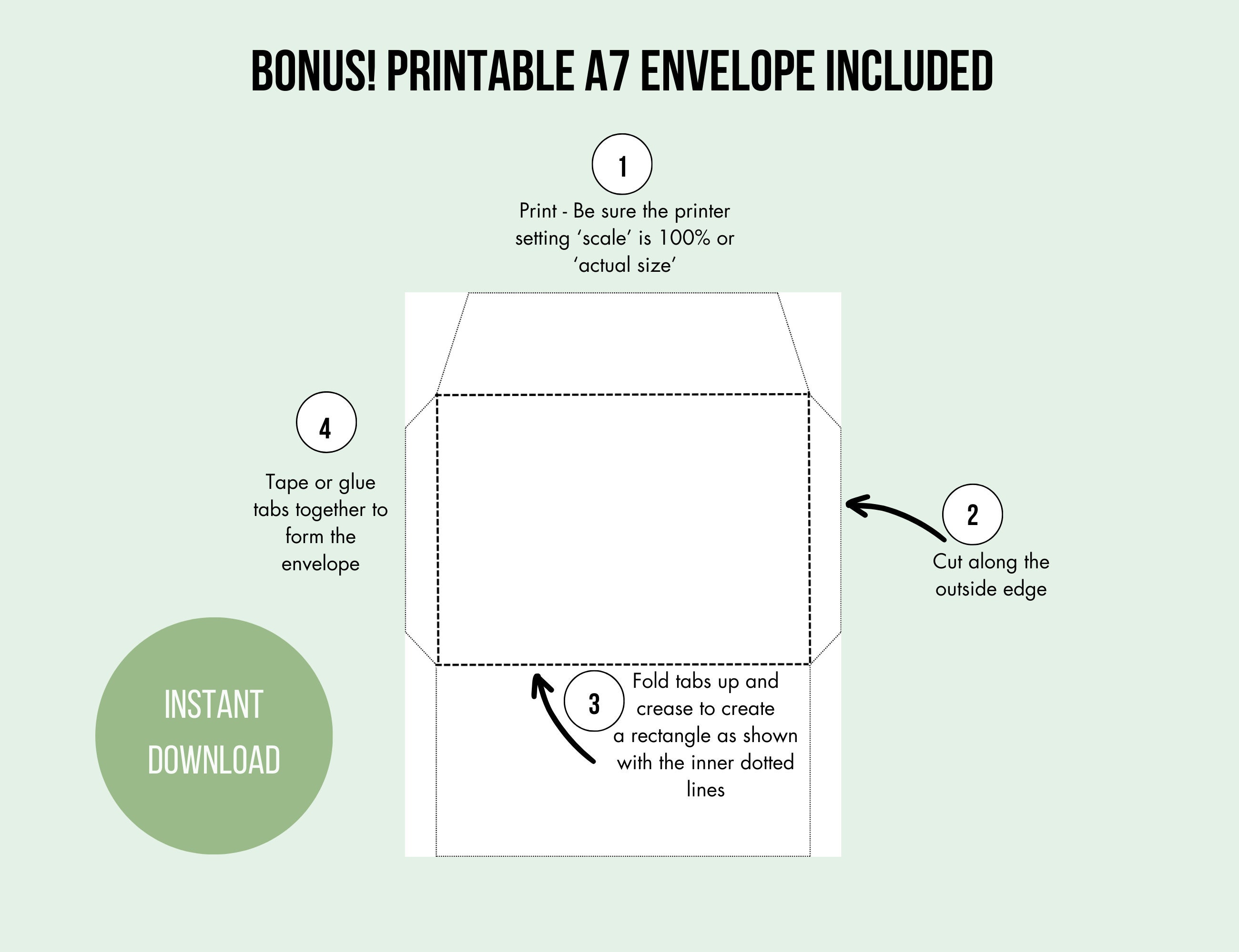 Printable Versatile Card With a Lily Bouquet for All Occasions Bonus ...