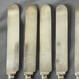 6 Butter Knives Embossed Handles 1882 Rogers Silverplate Rare Floral - Etsy