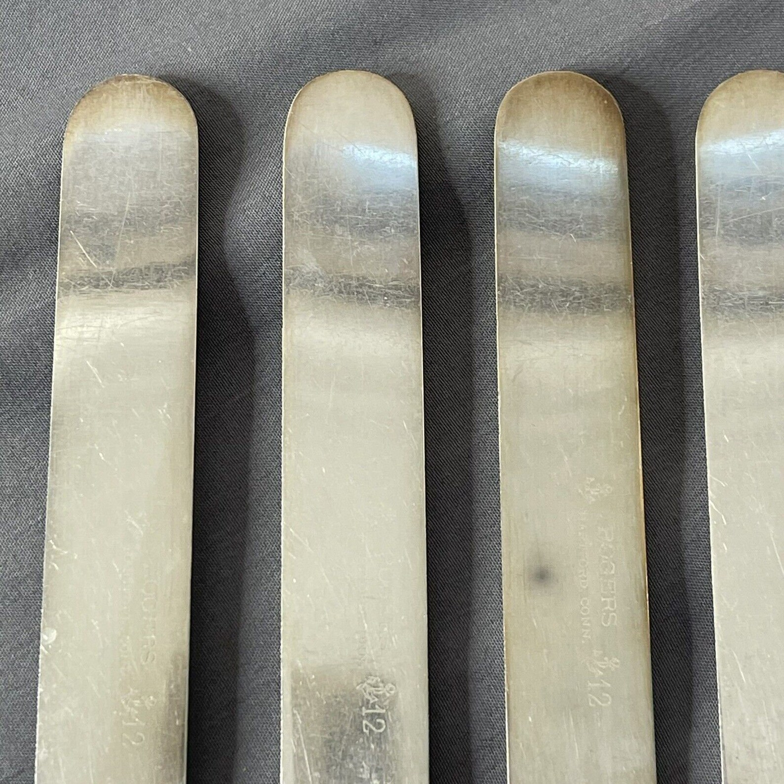 6 Butter Knives Embossed Handles 1882 Rogers Silverplate Rare Floral - Etsy