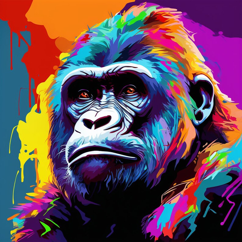 12 Contemporary Zoo Animal Printables: Digital Download - Etsy