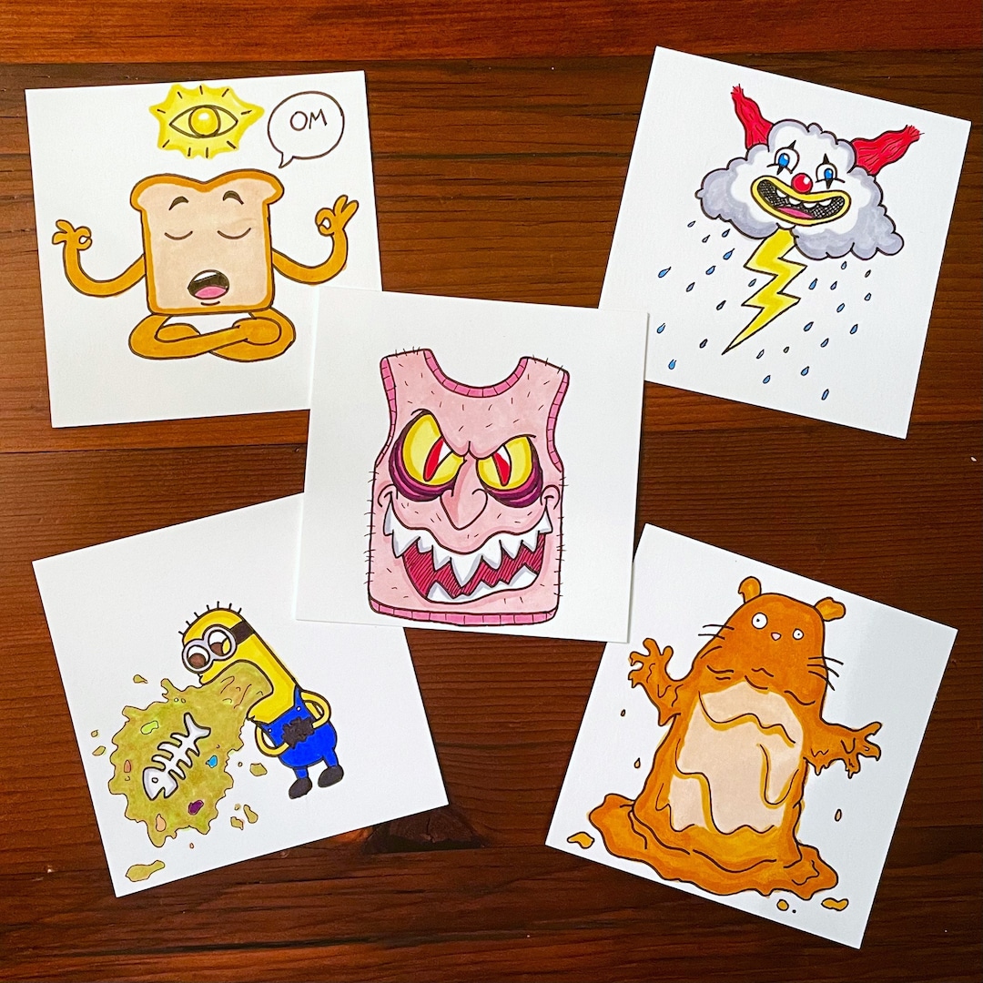 REAL STUPID ART in Color! Custom Illustrations, Doodles, and Drawings ...
