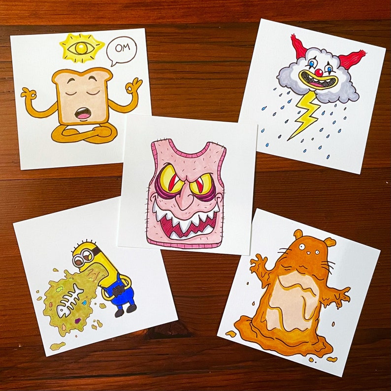 REAL STUPID ART in Color! Custom Illustrations, Doodles, and Drawings ...