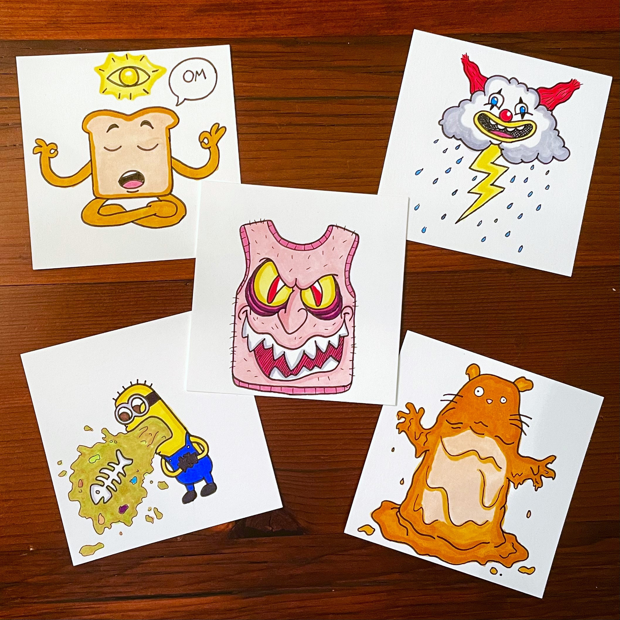REAL STUPID ART in Color! Custom Illustrations, Doodles, and Drawings ...