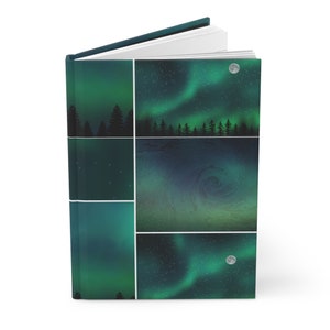 Northern Lights Journal, Aurora Borealis Notebook Gift for Moms, Prayer ...