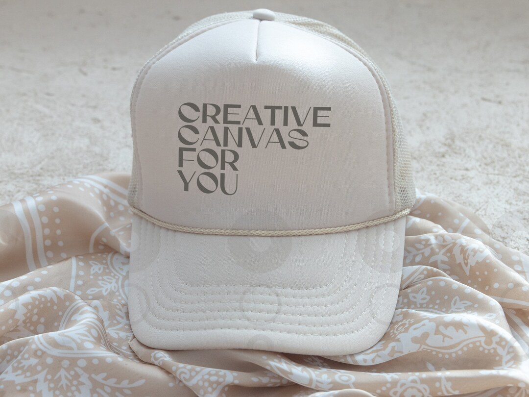 Otto Trucker Hat Mockup| Cute Summer Otto Cap Mockup| Trendy Foam ...