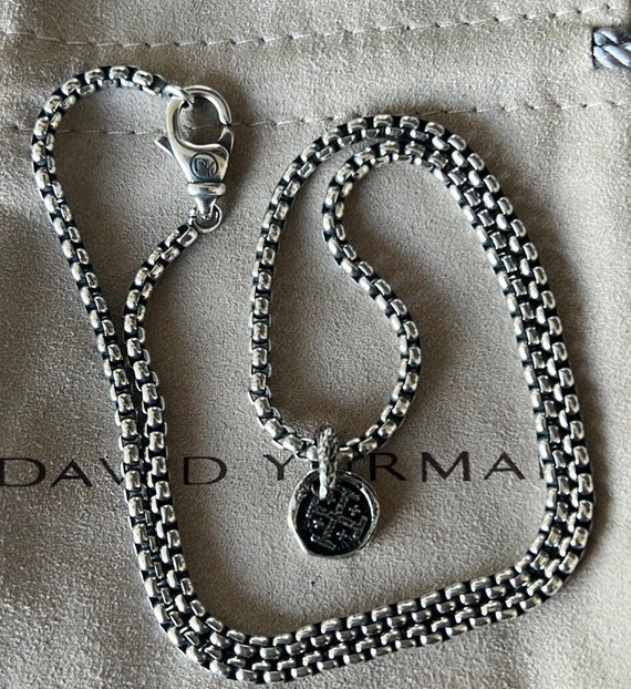 David Yurman Shipwreck Coin Amulet 925 Sterling Silve… - Gem