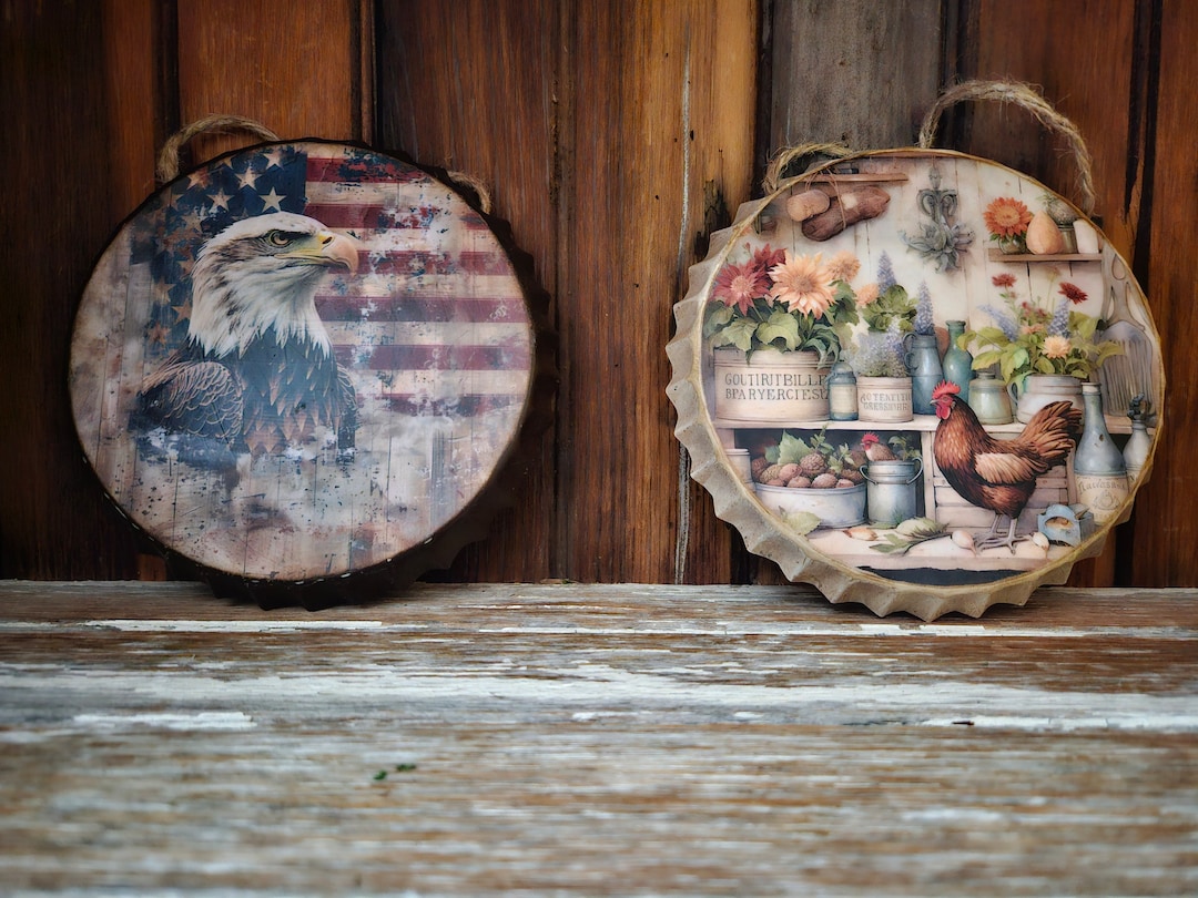 Bottle Cap Wall Decor - Etsy