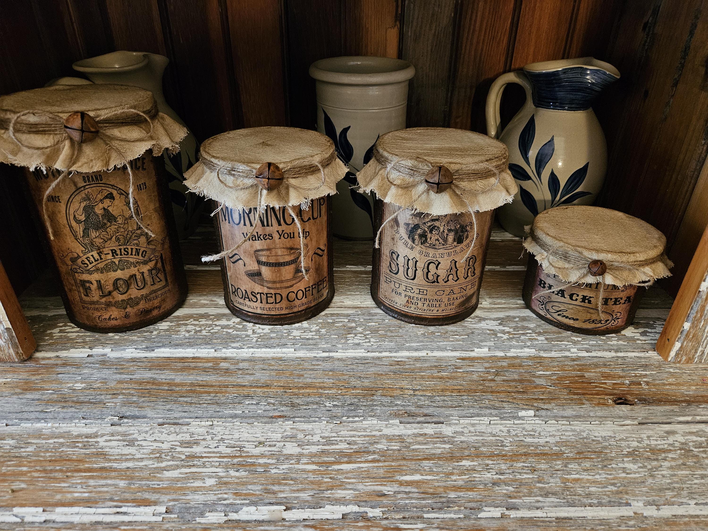 Primitive Canister Set - Etsy