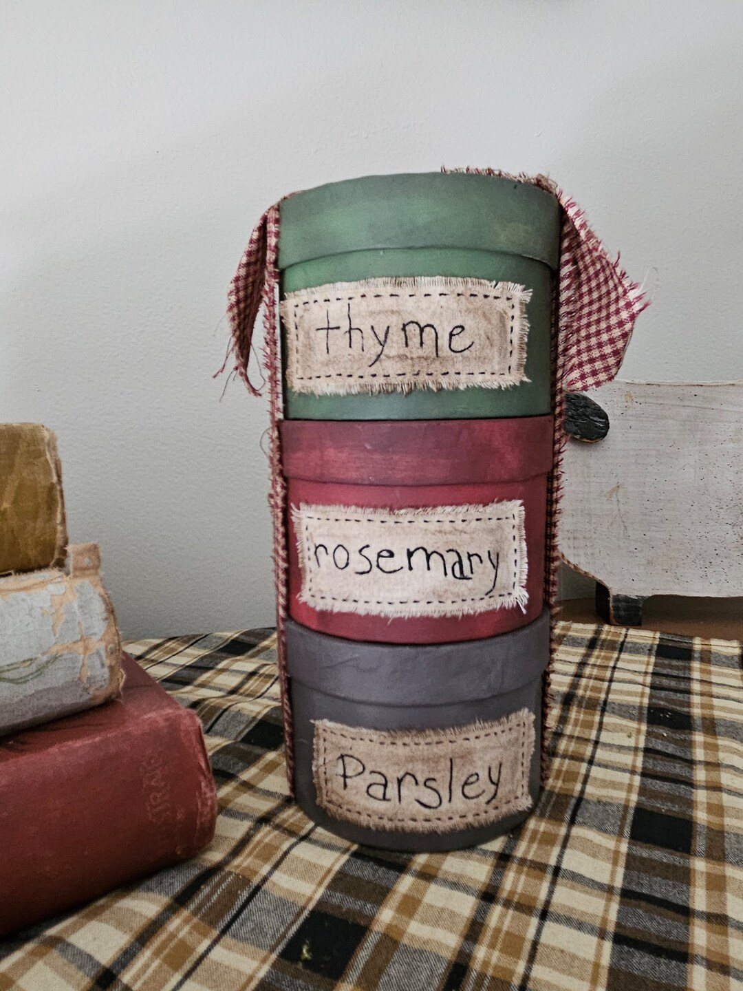 Primitive Stacking Boxes - Etsy