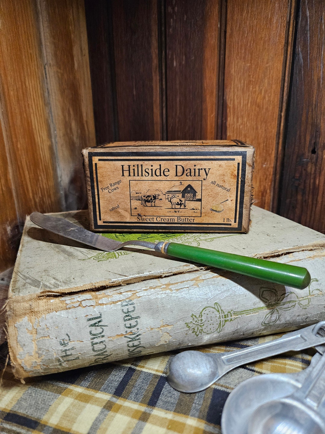 Primitive Butter Box - Etsy