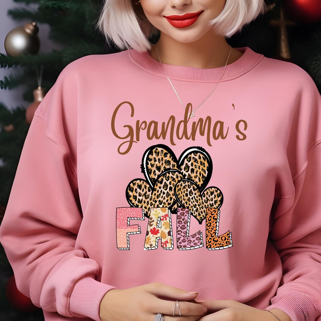 Fall Grandma Shirt, Thanksgiving Pumpkin Sweatshirt - Etsy