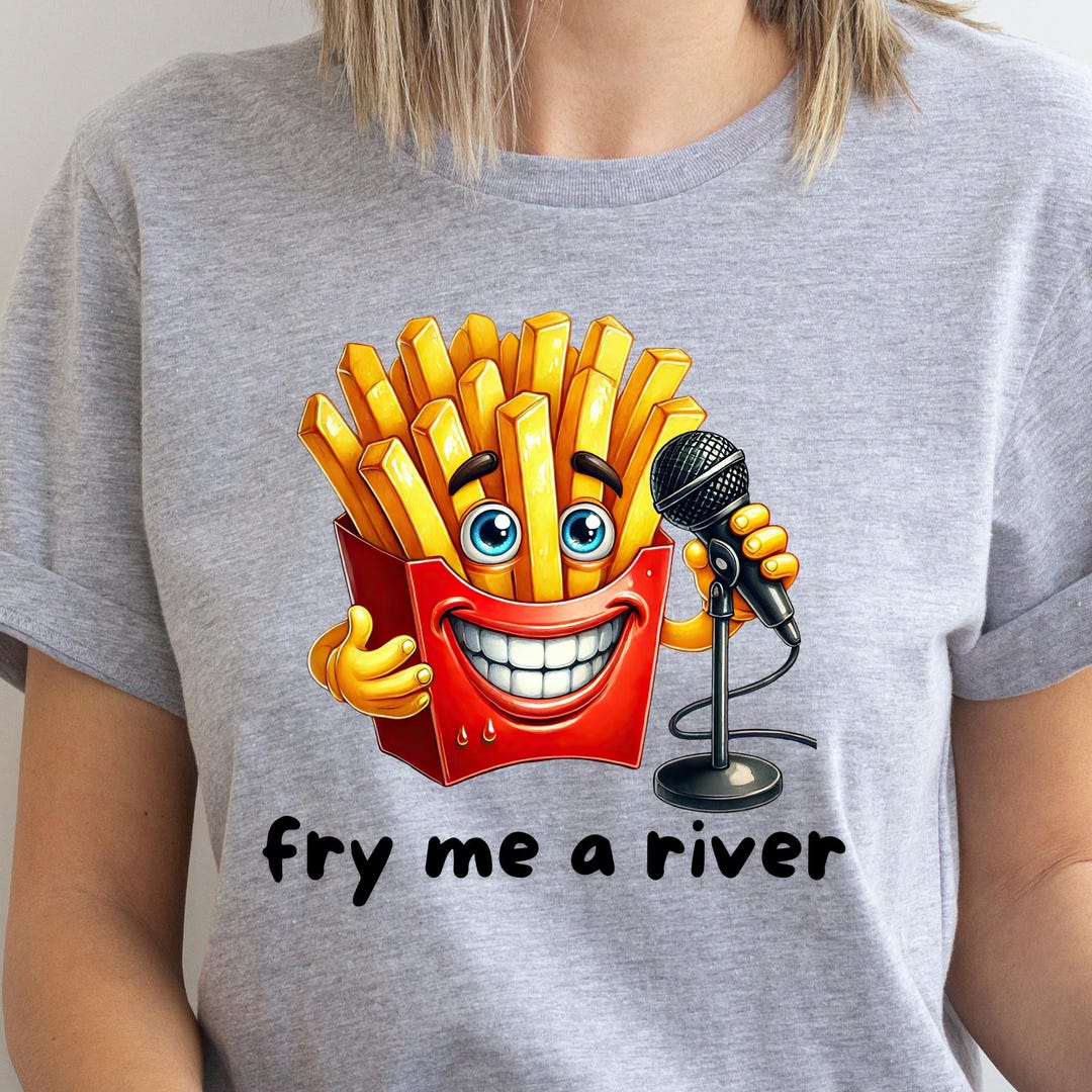French Fry Lover, Culinary Humor, French Fry Gift, I Love French Fries ...