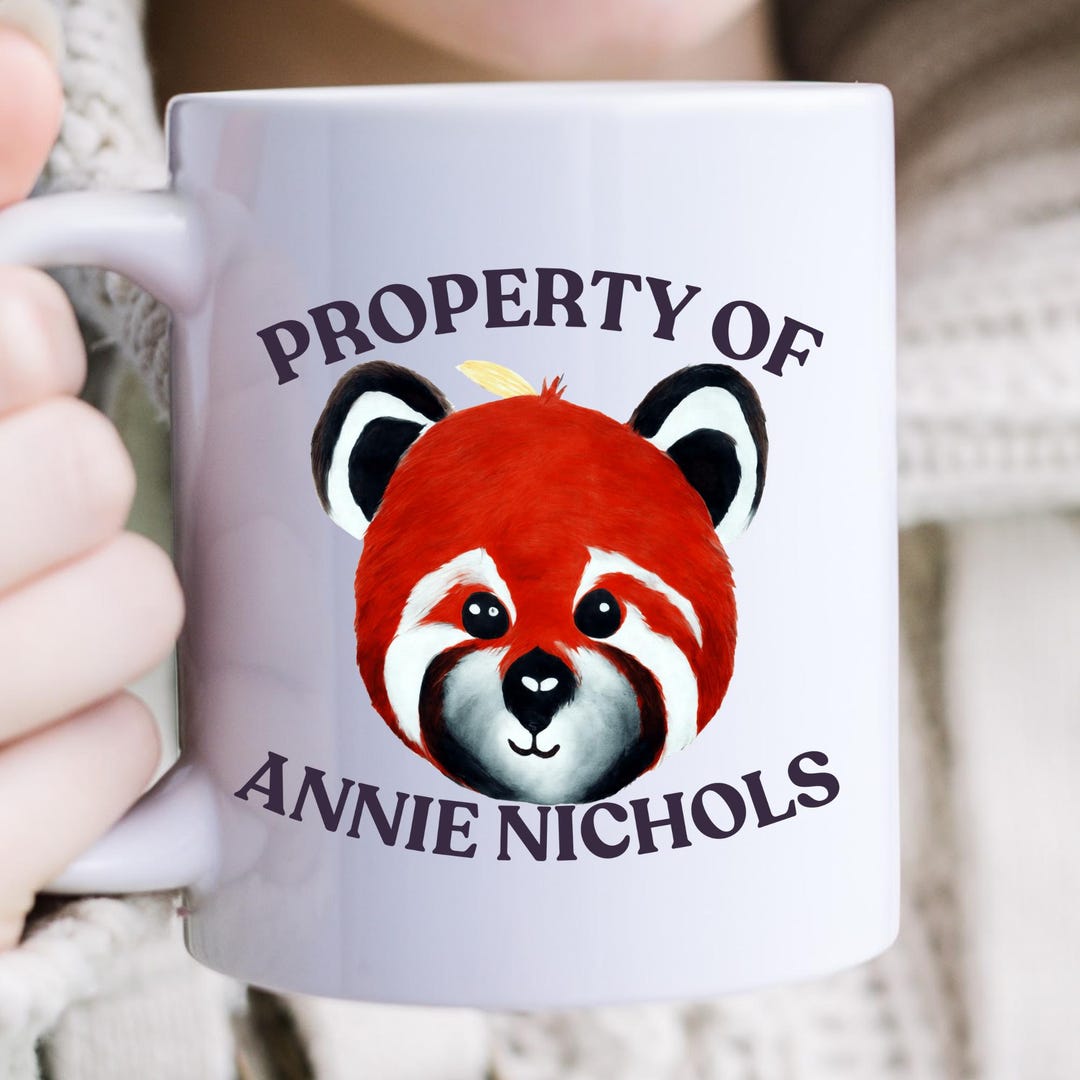 Personalized Red Panda Coffee Mug,cute Red Panda Lover Gift,custom Red ...