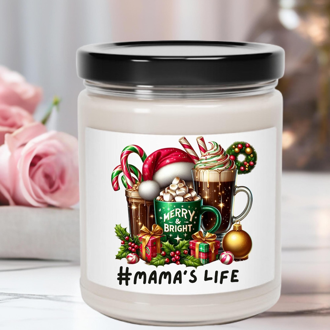 Mom Life Coffee Lover Candle, Coffee Lover Gift Housewarming Gift,gifts ...