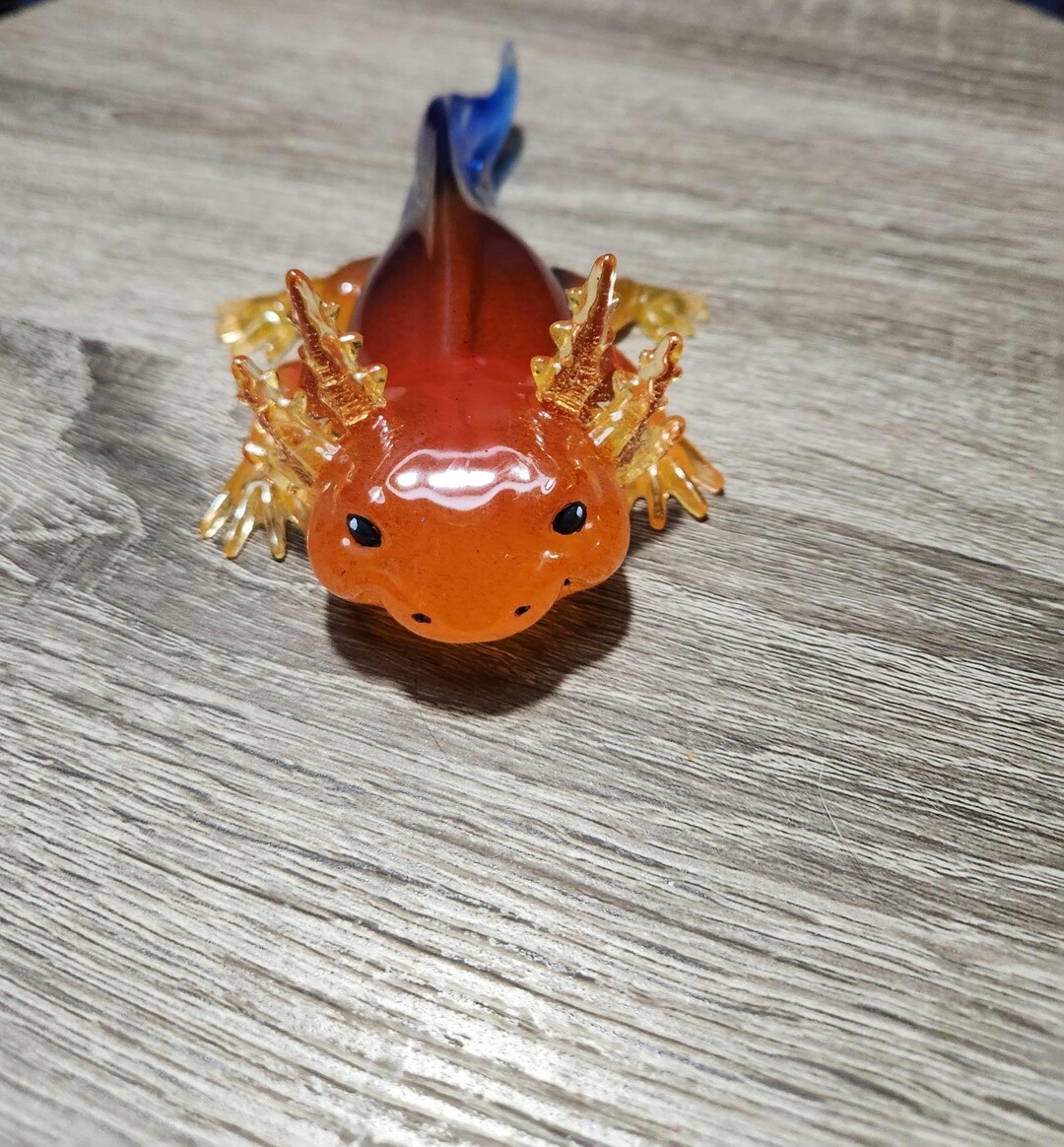 Axolotl Figure - Etsy