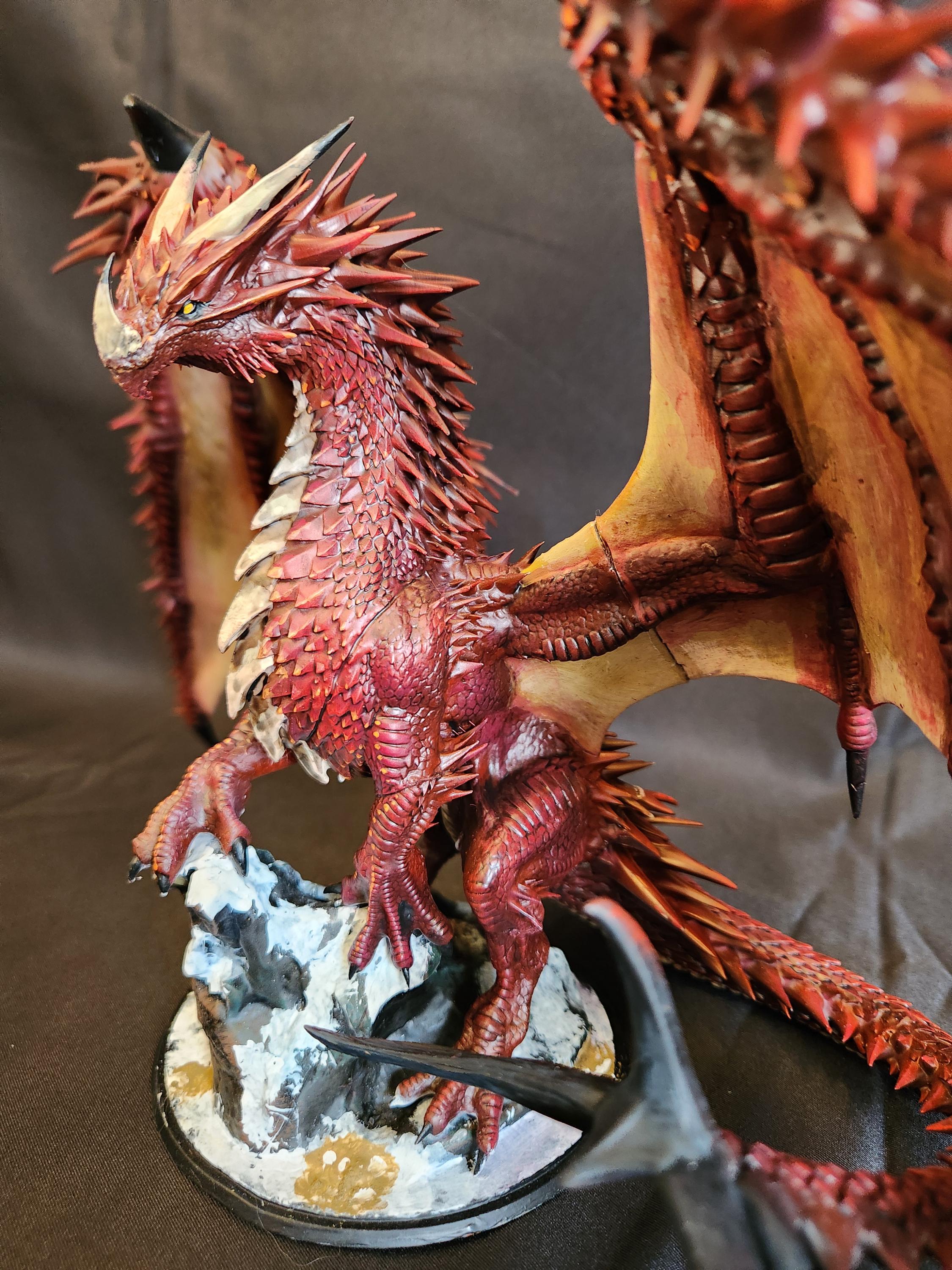 Ancient Red Dragon - Etsy