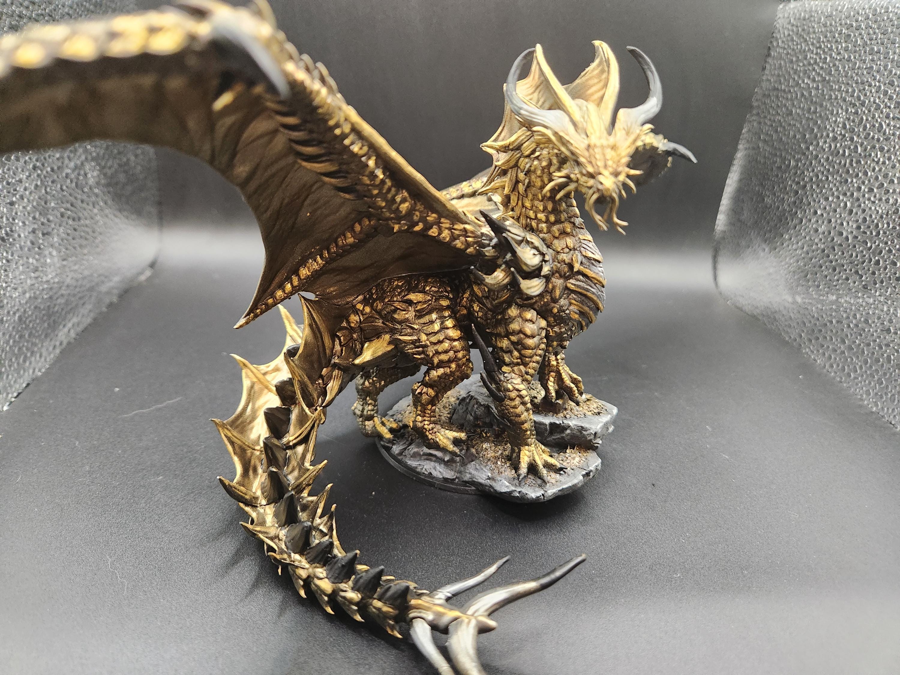 Ancient Gold Dragon - Etsy
