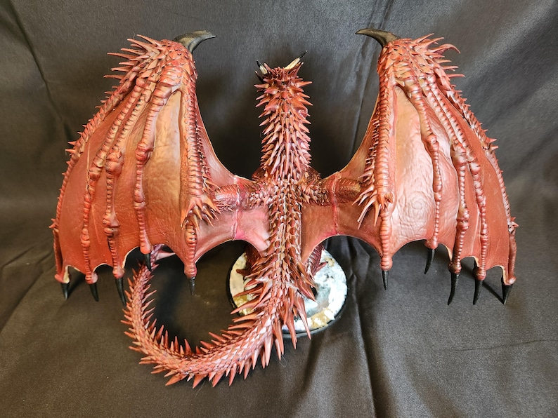 Ancient Red Dragon - Etsy