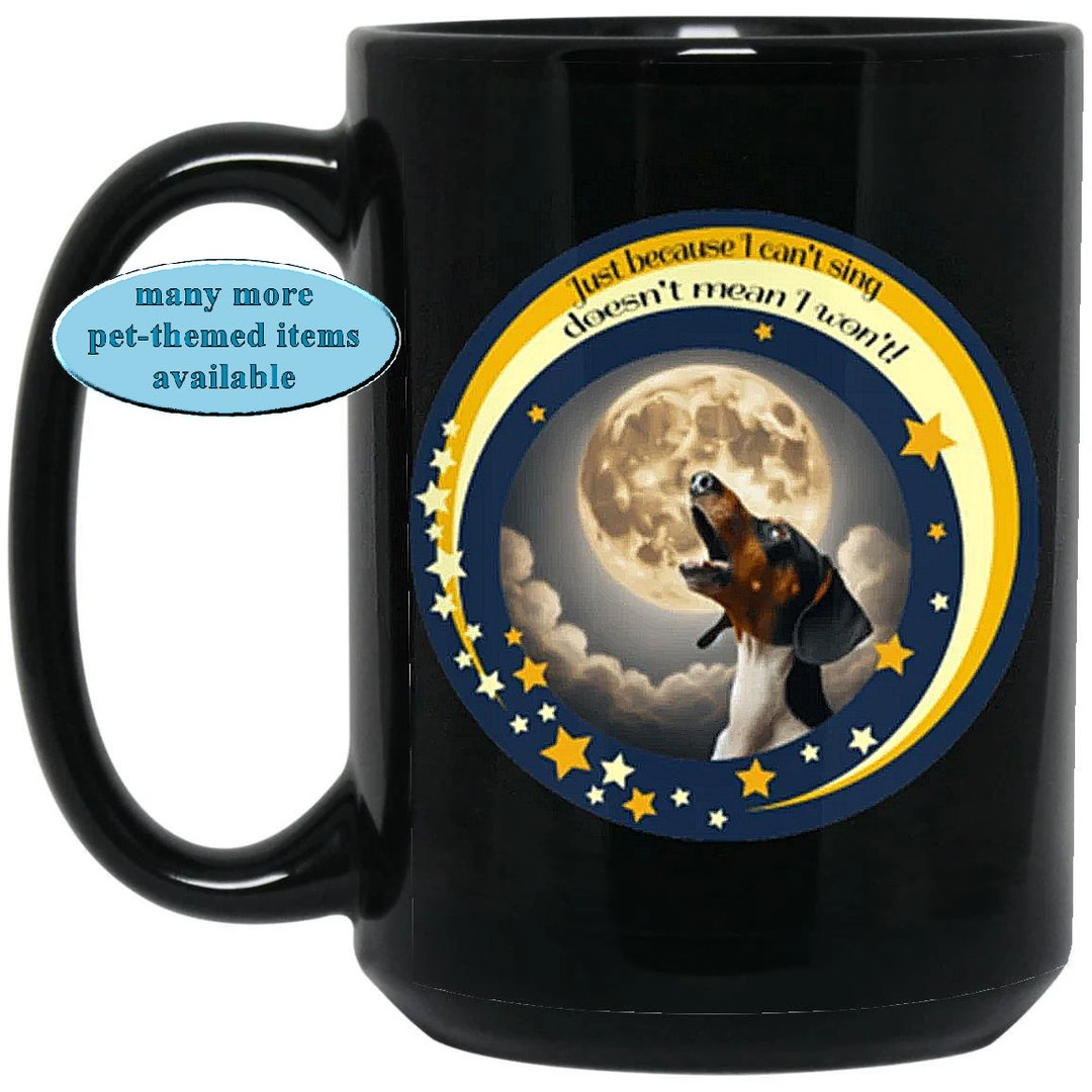 Funny Dog on a Coffee/tea Mug for Dachshund Dog & Coffee Lover, Ideal ...