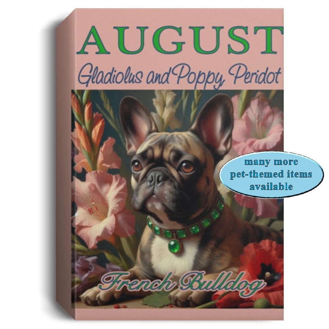 August French Bulldog Dog Birthstone Buddy W/birthstone Collar ...