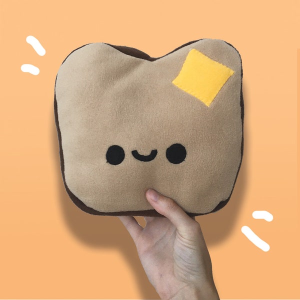Toast Plushie - Etsy