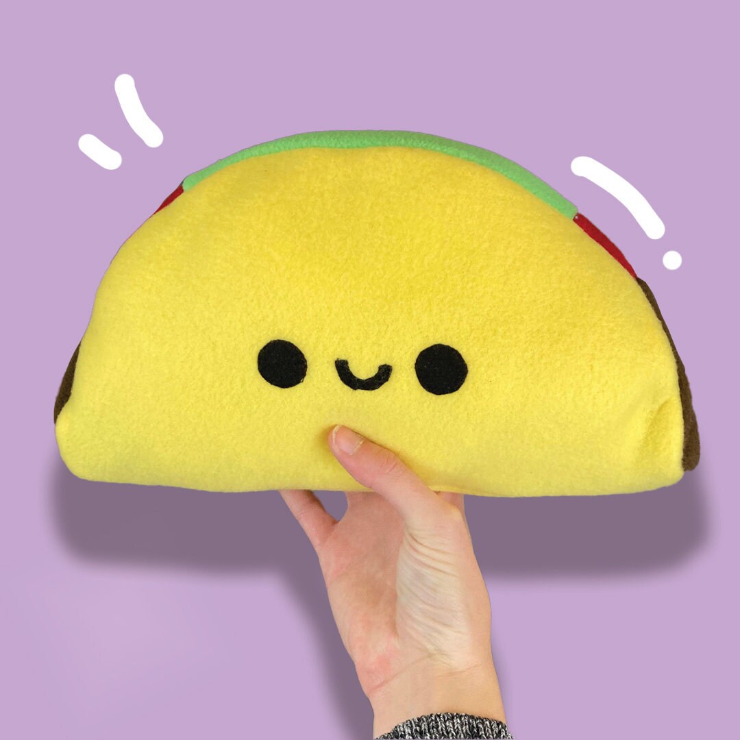 Taco Plushie - Etsy