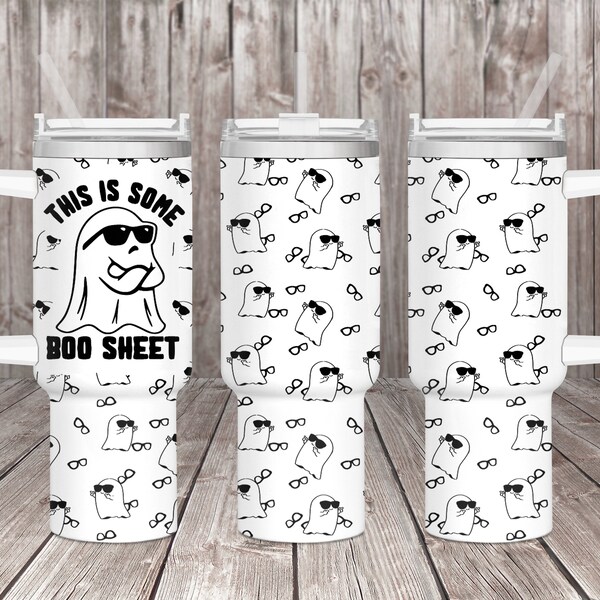 Boo Sheet Tumbler Wrap - Etsy