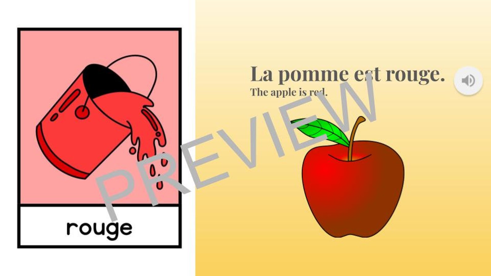 Les Couleurs - the Colors in French. Preschool, Homeschool, Little ...