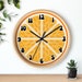 Orange Slice Wall Clock, Kitchen Clock, Maximalist Wall Art, Retro ...