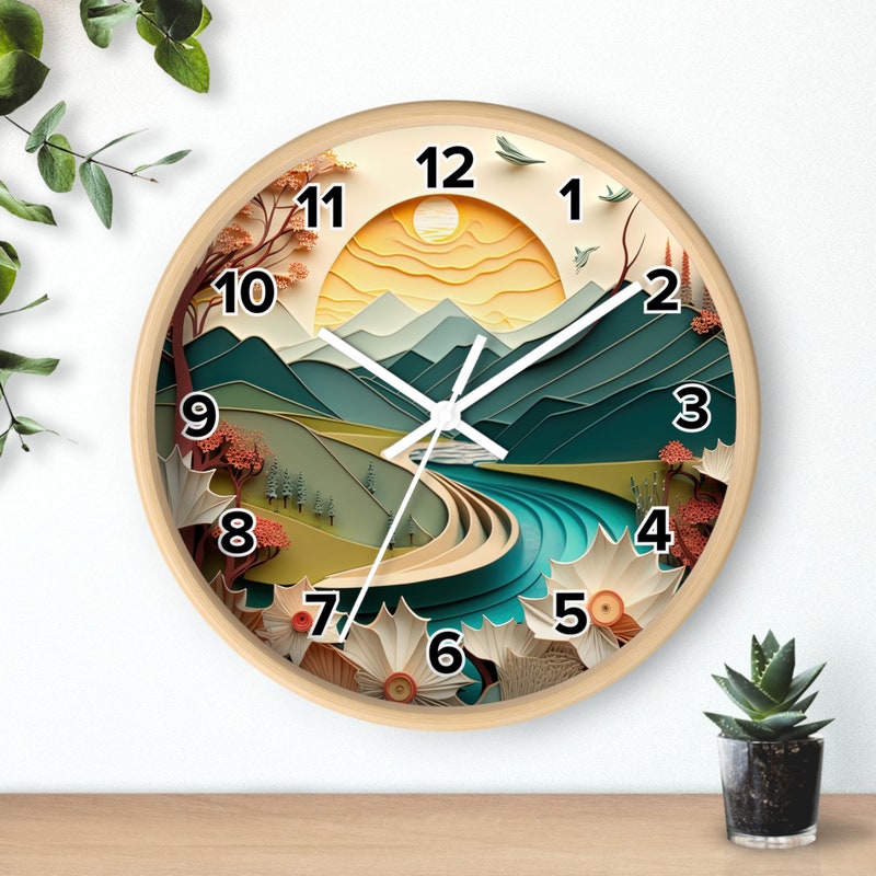 Paper Clock - Etsy