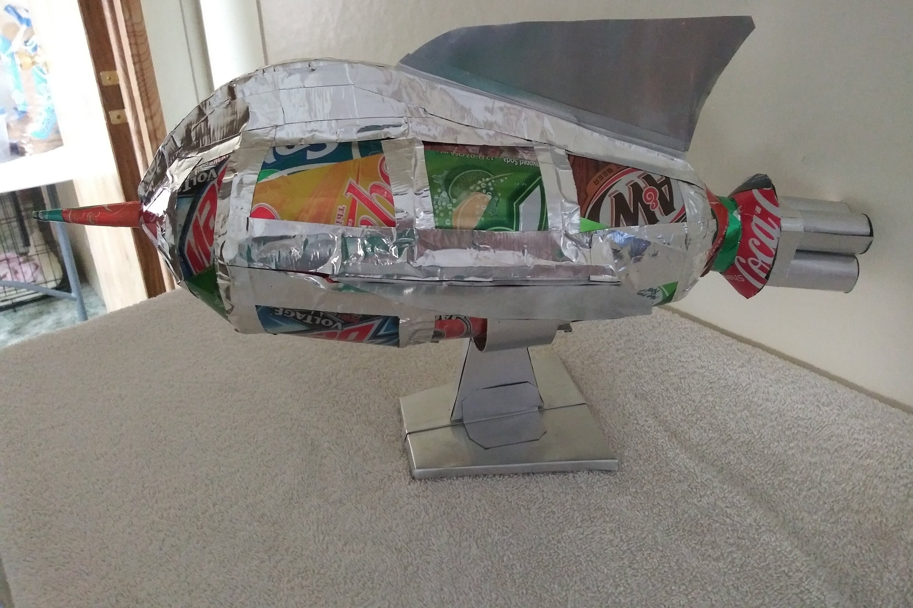 1950's Rocket Ship - Etsy