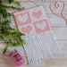 Macrame Heart Wall Tapestry Pixel Art, Valentine's Day Gift, Handwoven ...