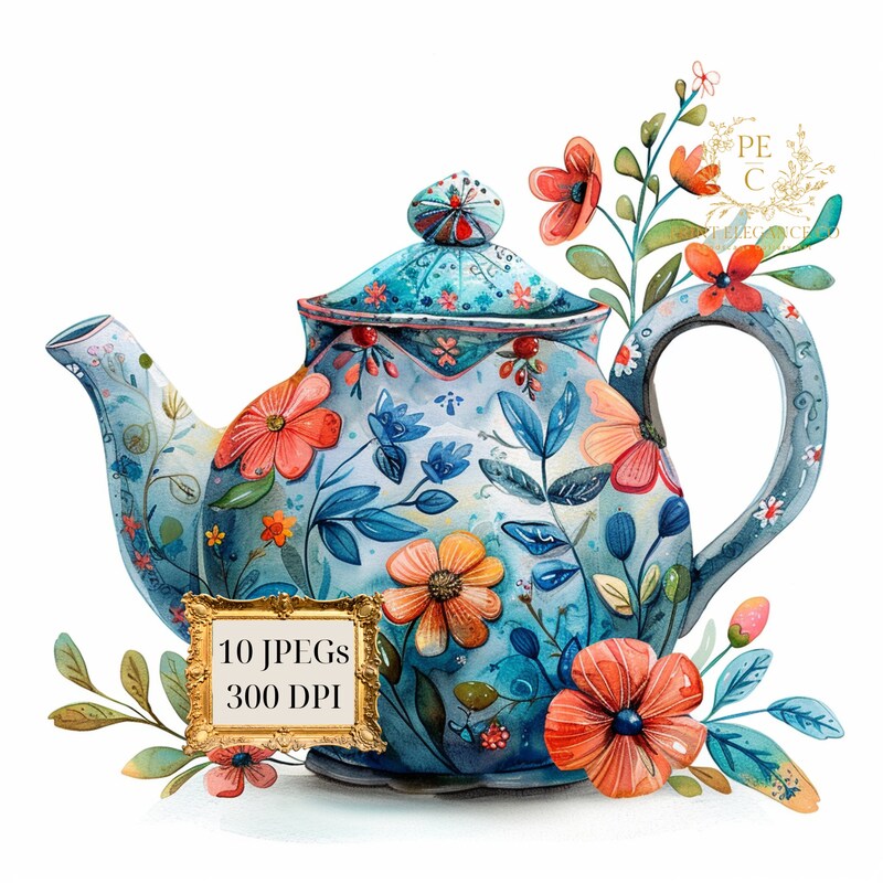 Whimsical Teapot - Etsy
