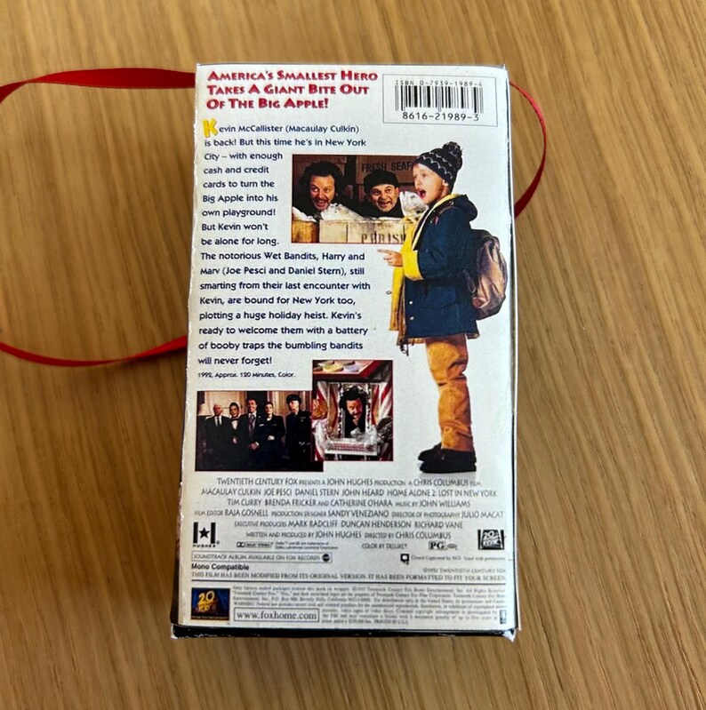 Home Alone 2 VHS Christmas Ornament - Etsy