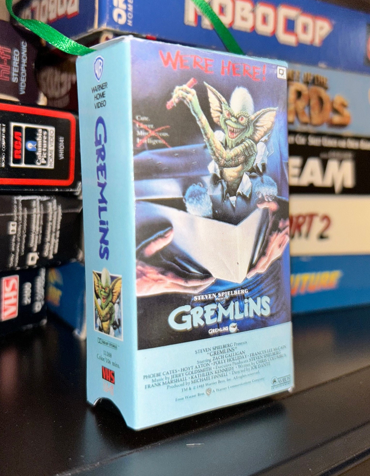 Gremlins VHS Christmas Ornament - Etsy