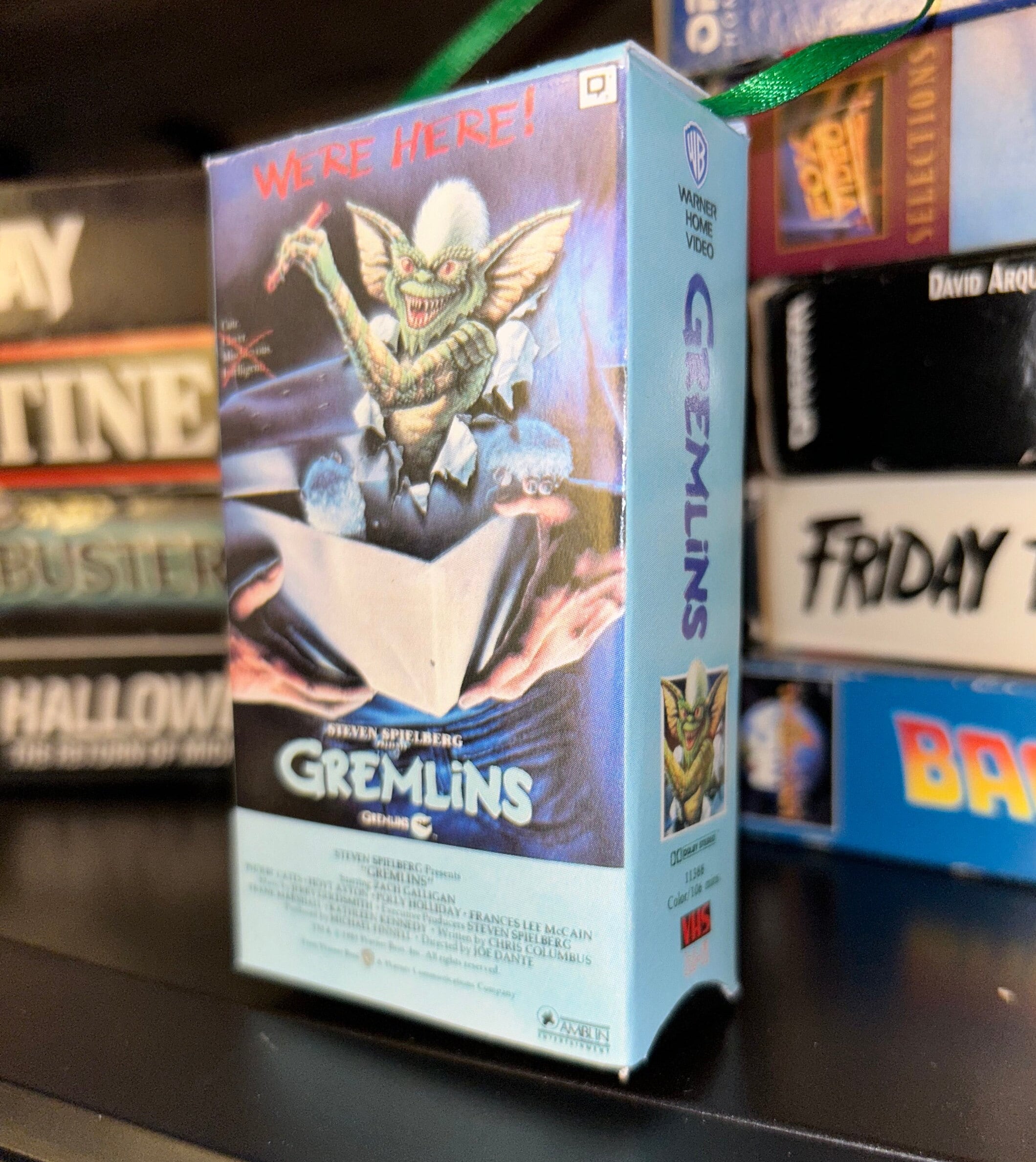 Gremlins VHS Christmas Ornament - Etsy