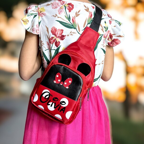 Mickey Minnie Fanny Pack - Etsy