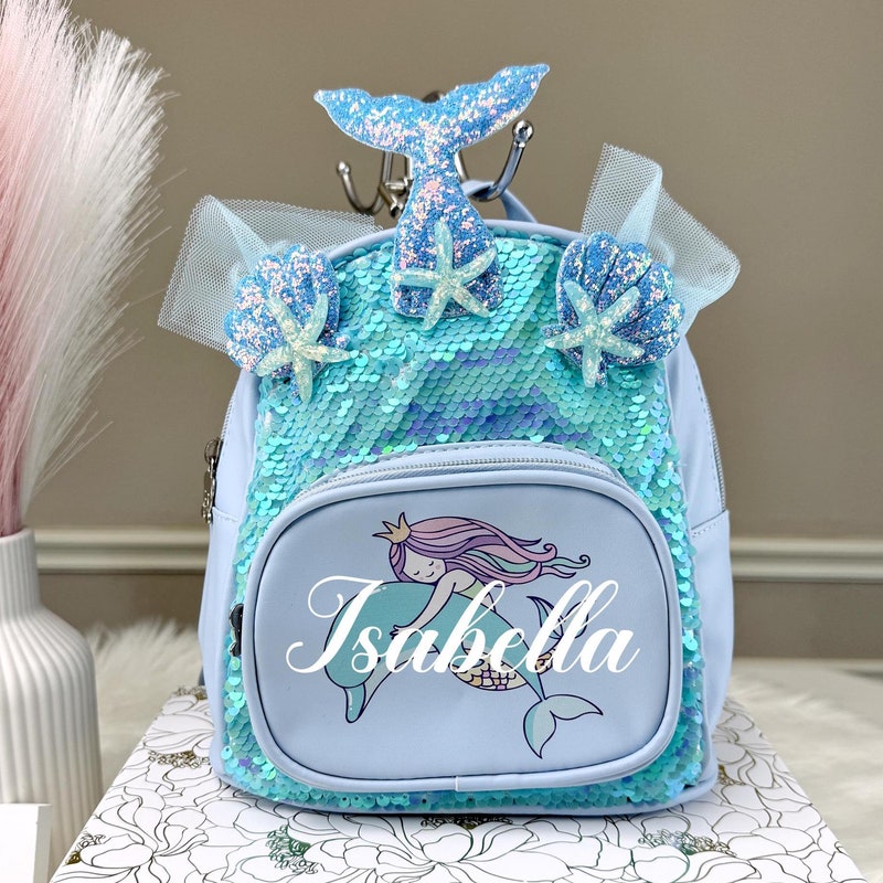 Mermaid Backpack - Etsy