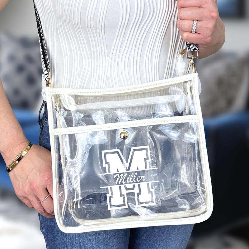Custom Clear School Bag - Etsy