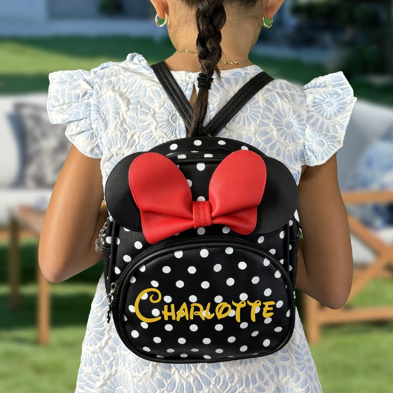 Minnie Mouse Backpack - Etsy