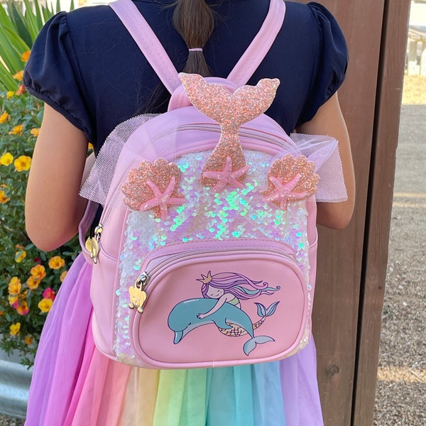 Mermaid Backpack - Etsy