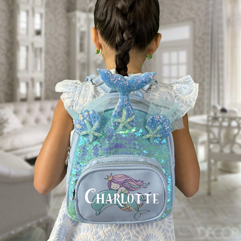 Mermaid Backpack - Etsy