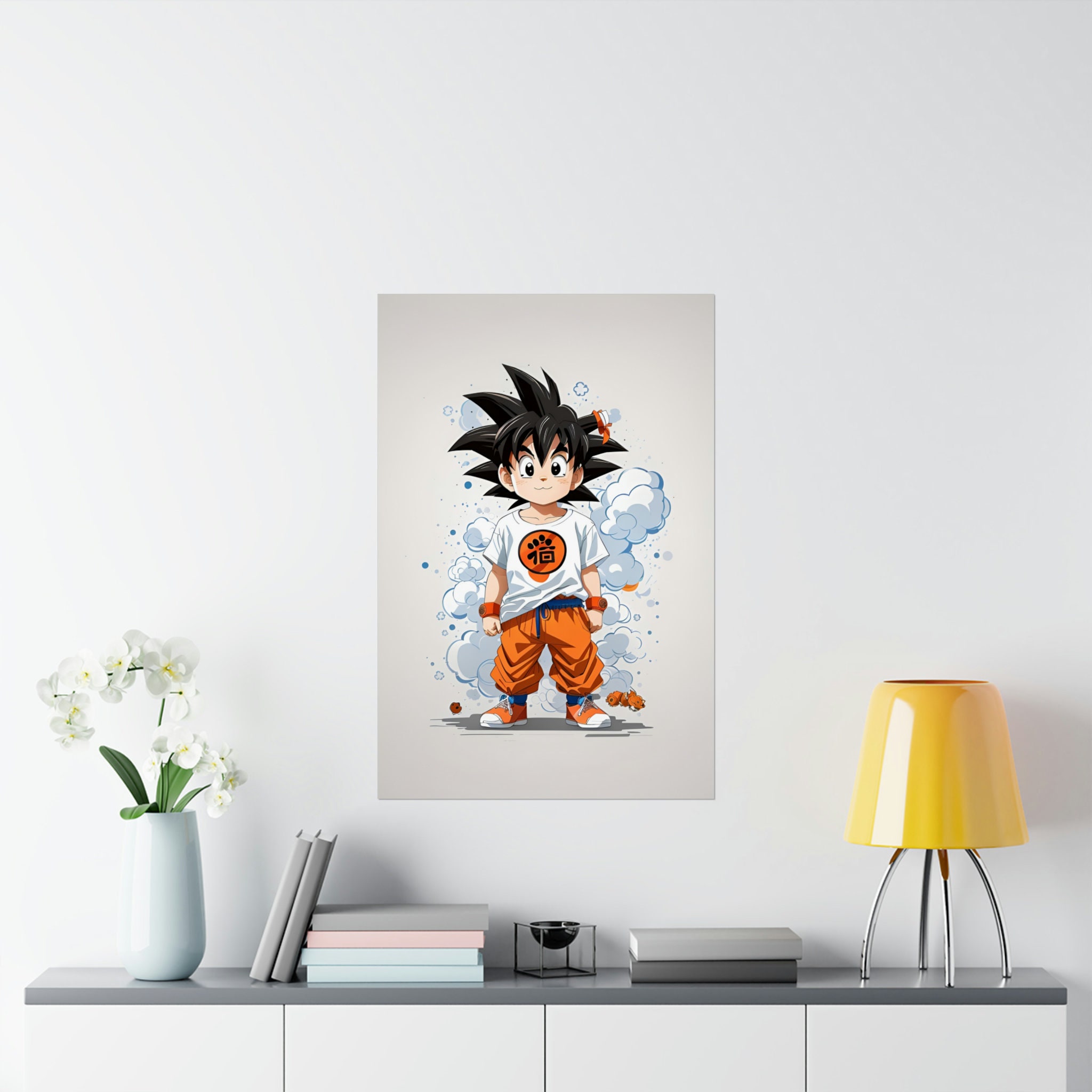 Goku Matte Vertical Posters - Etsy