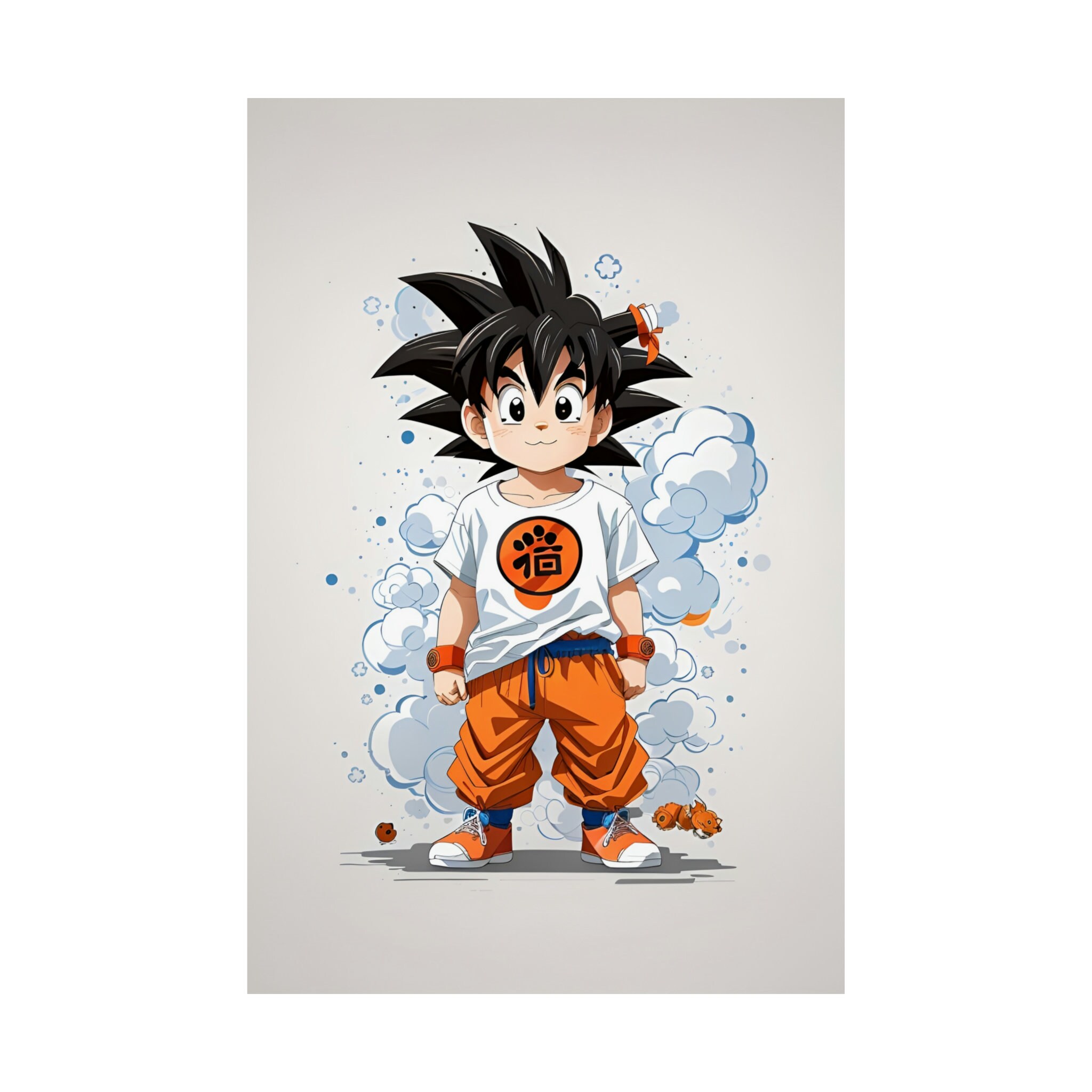 Goku Matte Vertical Posters - Etsy