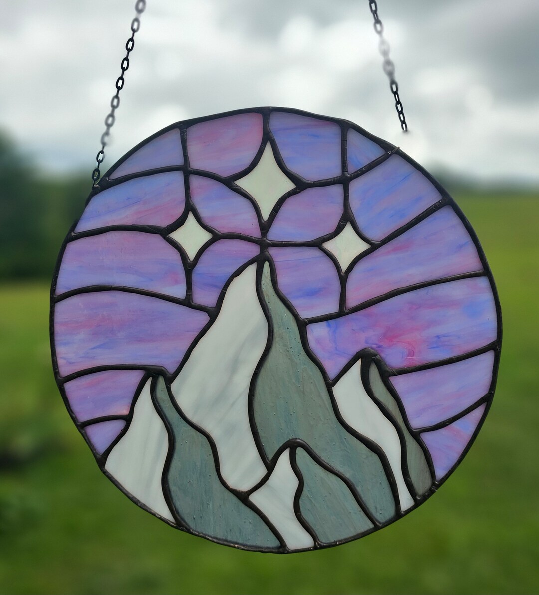 ACOTAR Stained Glass Suncatcher | Sarah J Maas | Velaris | Bookish ...