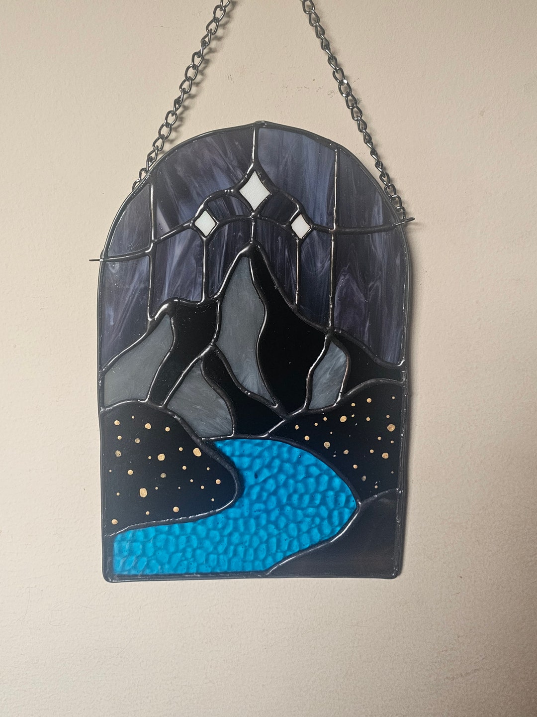 ACOTAR Velaris Stained Glass Suncatcher | Sarah J Maas | Velaris ...